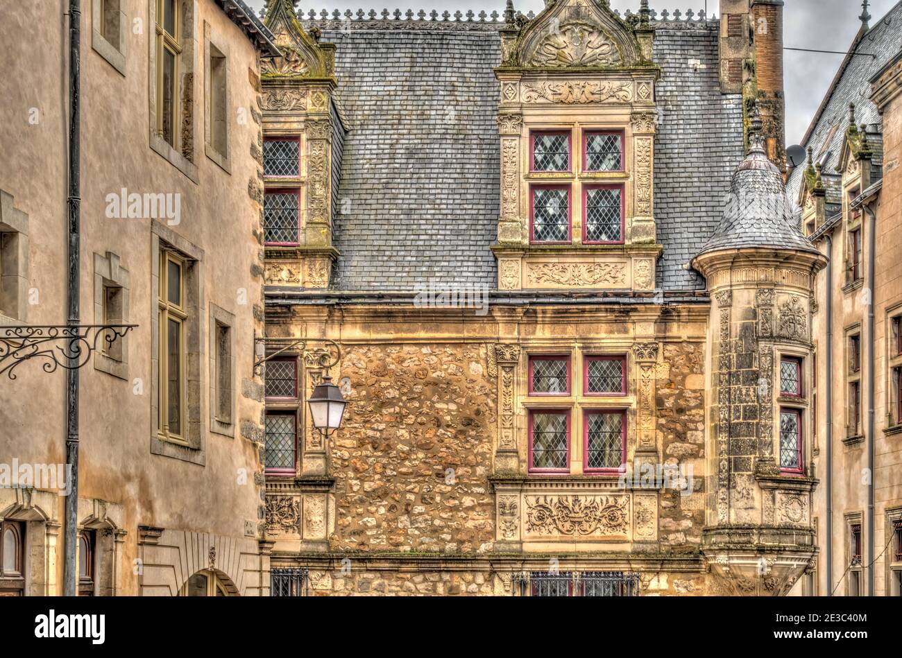 Le Mans historical center, HDR Image Stock Photo - Alamy