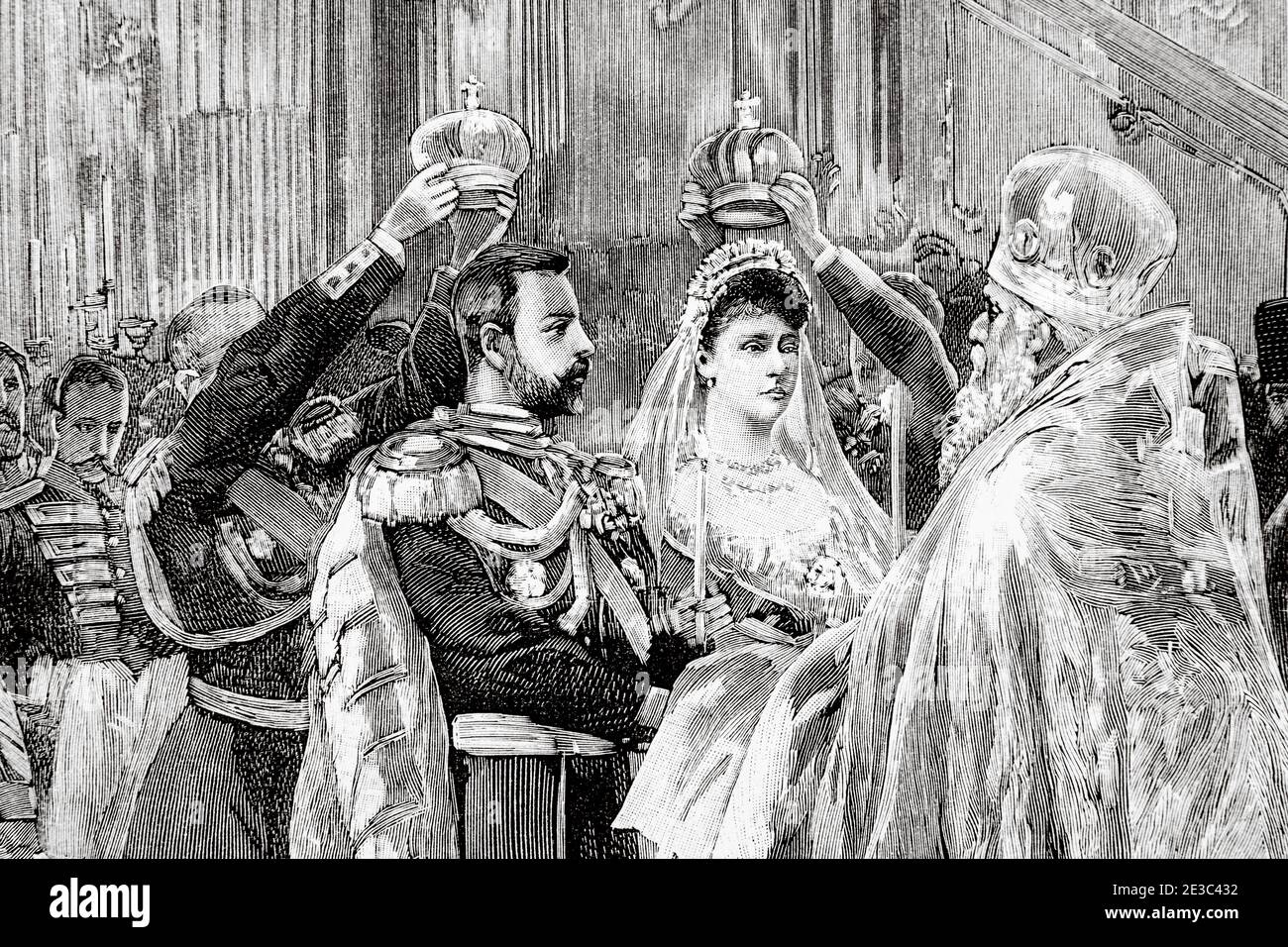 Tsar nicholas ii coronation hi-res stock photography and images - Alamy