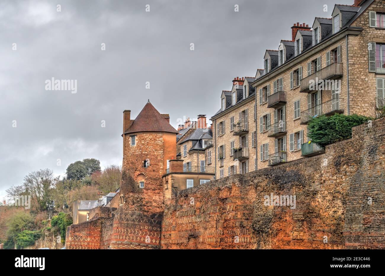 Le Mans historical center, HDR Image Stock Photo - Alamy
