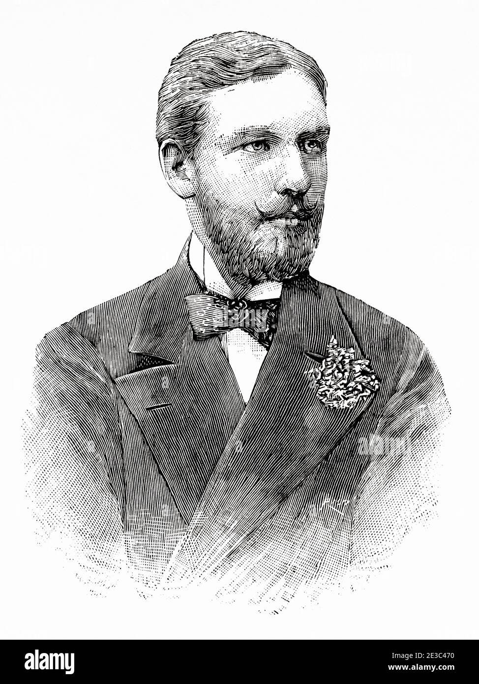 Portrait of Louis Philippe Robert of Orleans (Twickenham 1869 - Palermo ...