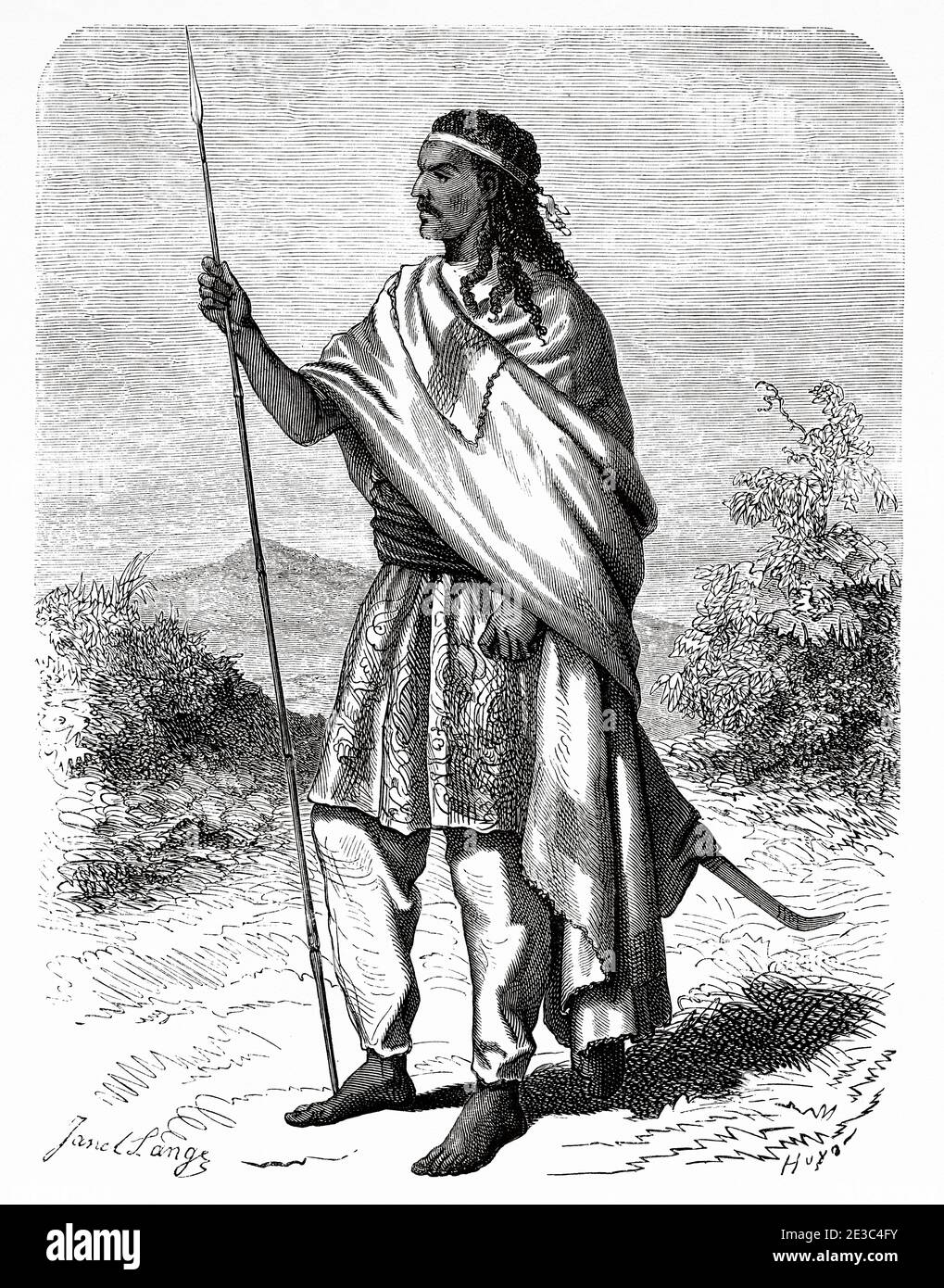 Abyssinia ethiopia 1800 Cut Out Stock Images & Pictures - Alamy