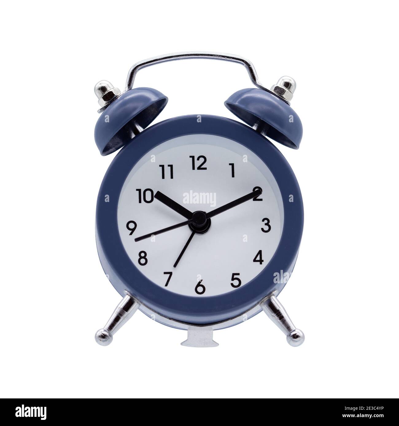Classic alarm clock isolated on white background Stock Photo - Alamy