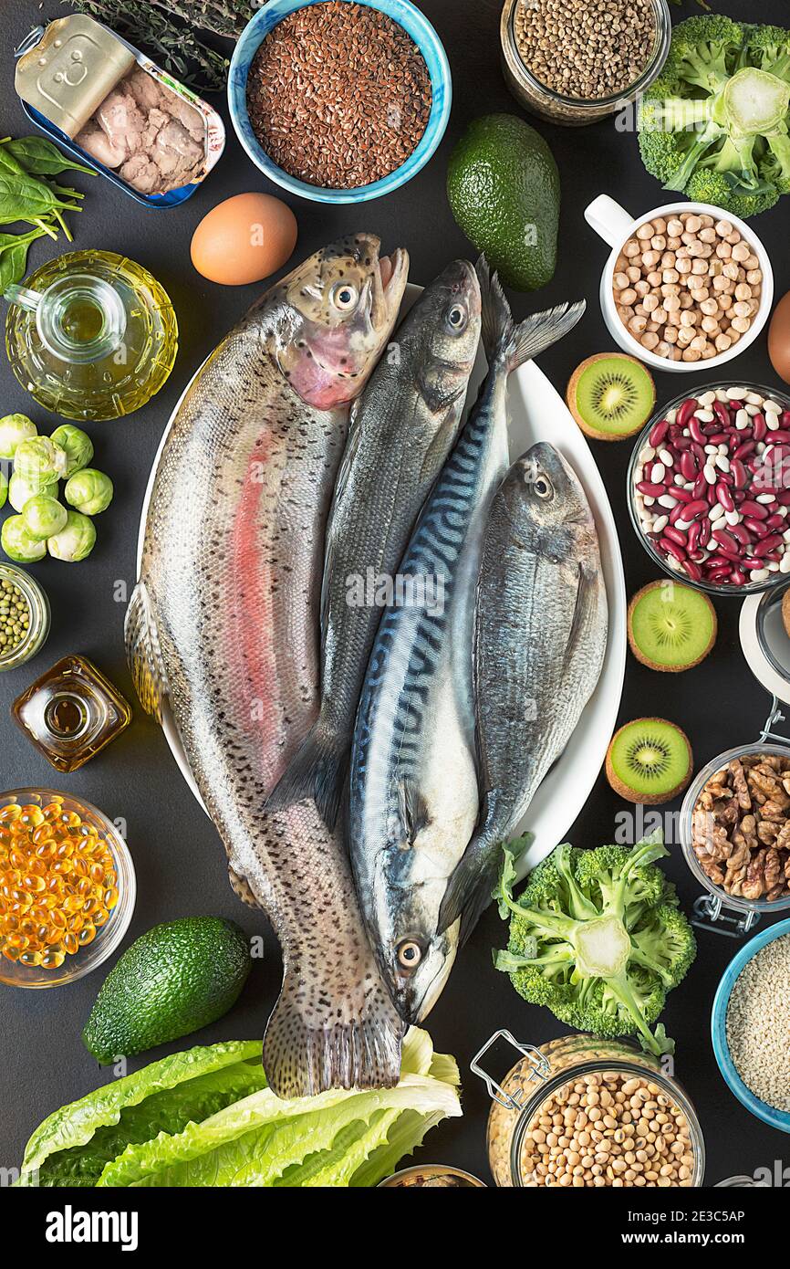 balanced nutrition diet vegetables seafood - sources of antioxidants ...
