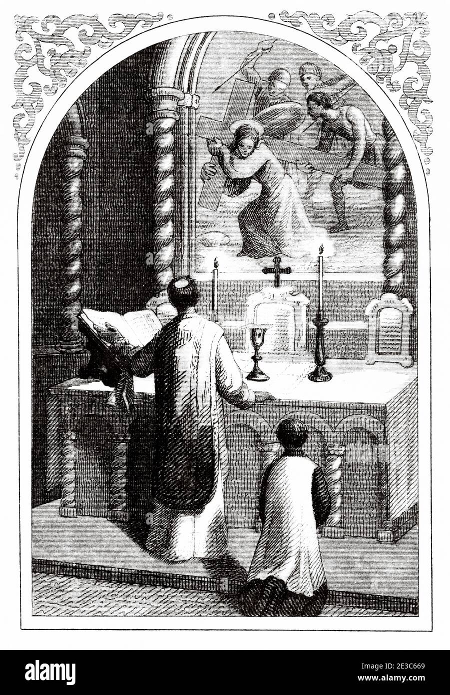 Reading church mass hi-res stock photography and images - Alamy