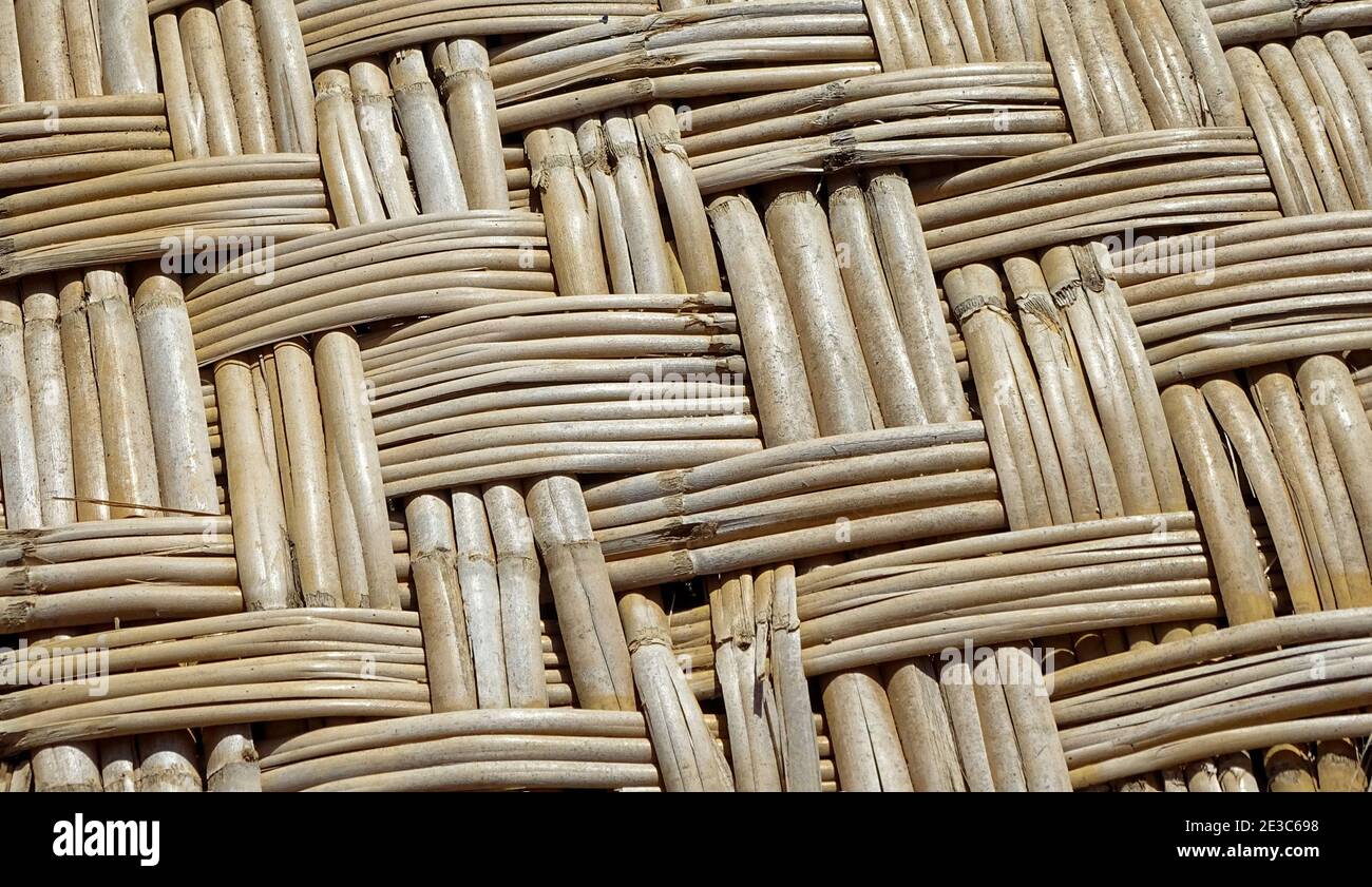 Closeup weave pattern woven wicker hi-res stock photography and images ...