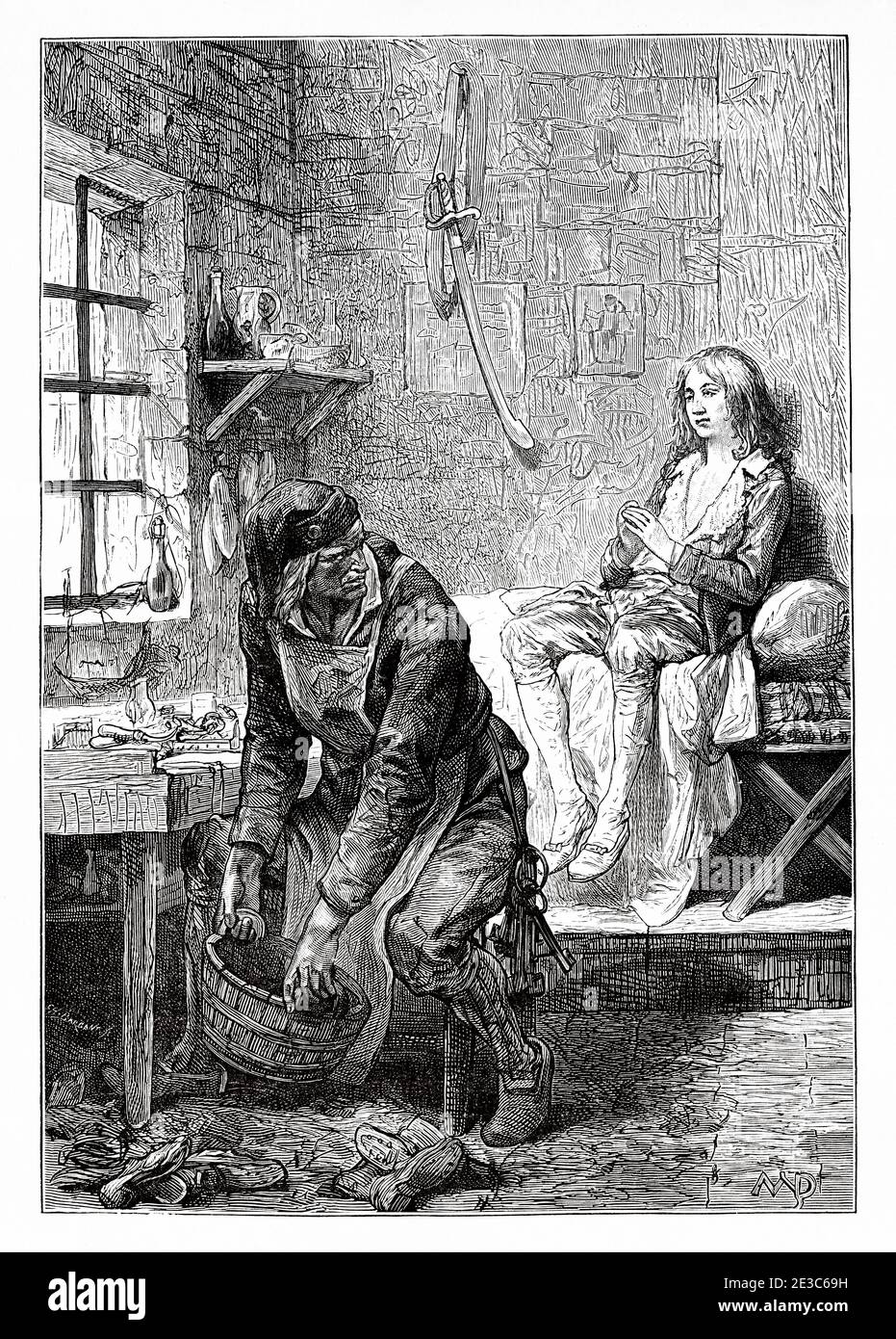 Shoemaker 19th century hi-res stock photography and images - Alamy