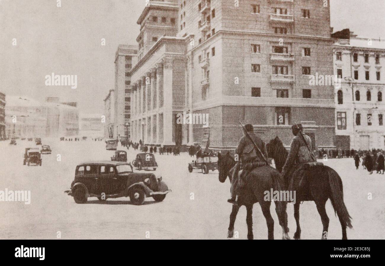 Moscow in 1941 hi-res stock photography and images - Alamy