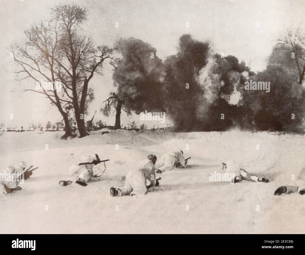 Soviet counteroffensive near Moscow in December 1941 Stock Photo - Alamy