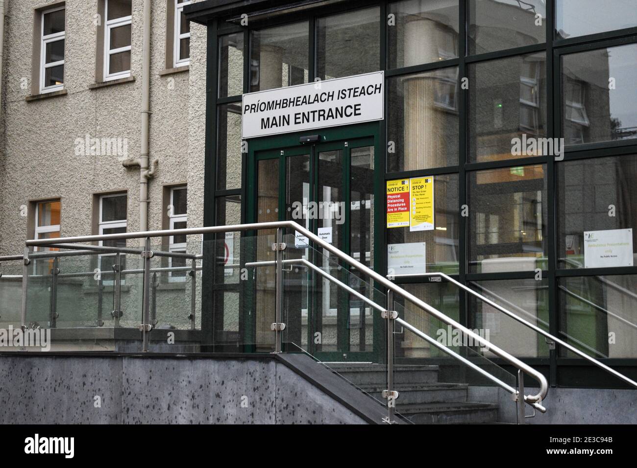 Bantry, West Cork, Ireland. 18th Jan, 2021.Bantry General Hospital is ...