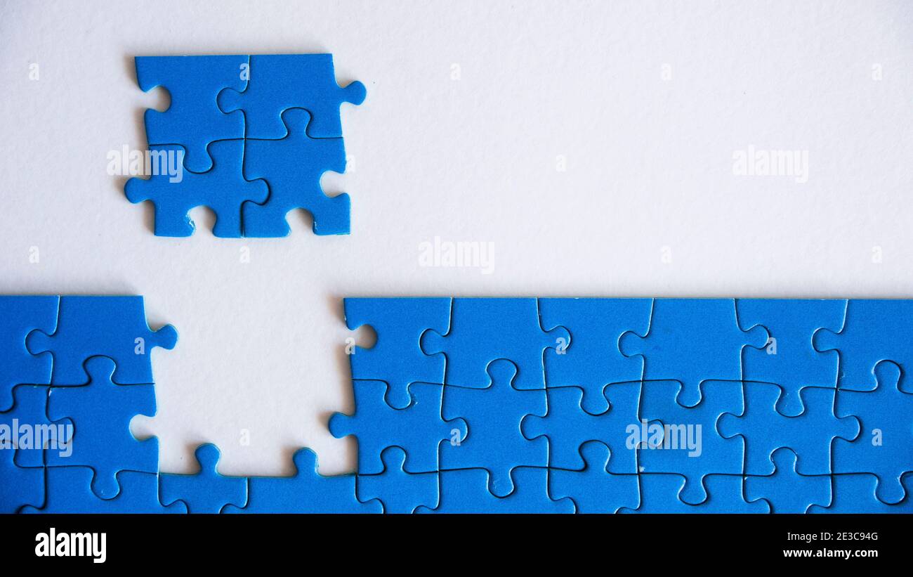 blue puzzles, textures and background Stock Photo - Alamy