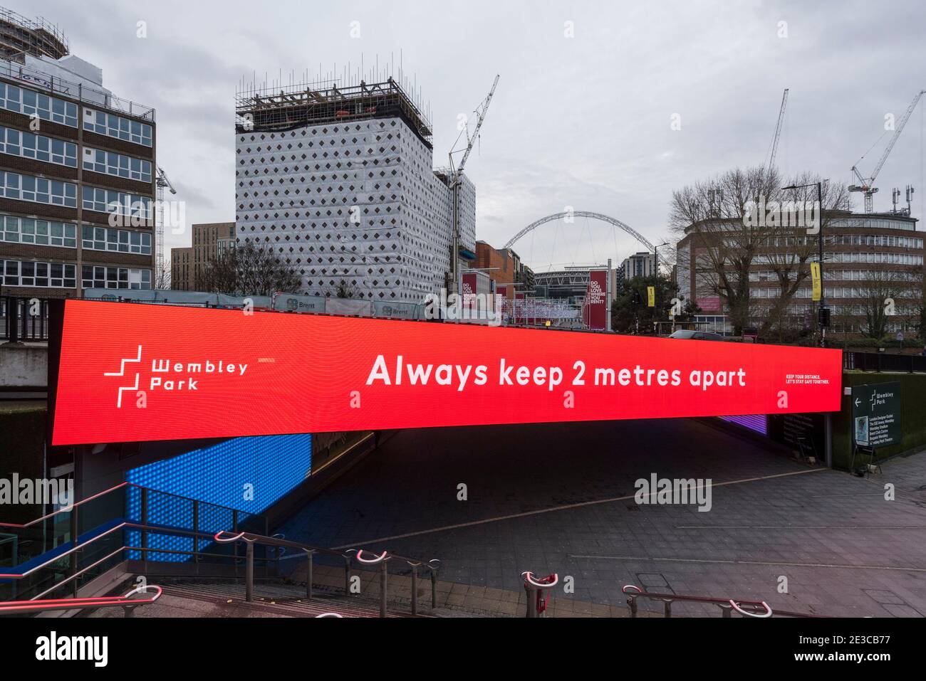 North wembley station hi-res stock photography and images - Alamy