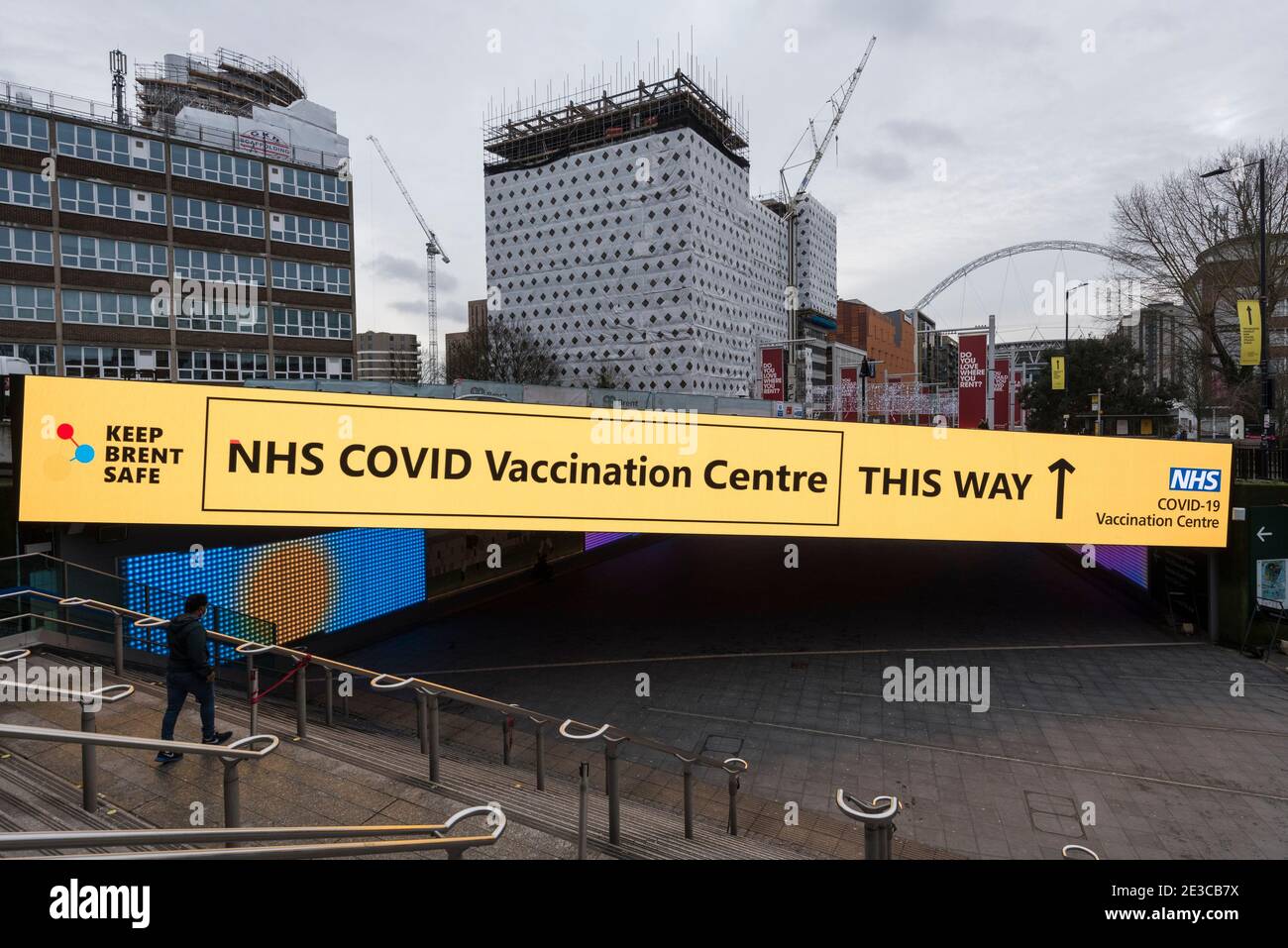 North wembley station hi-res stock photography and images - Alamy