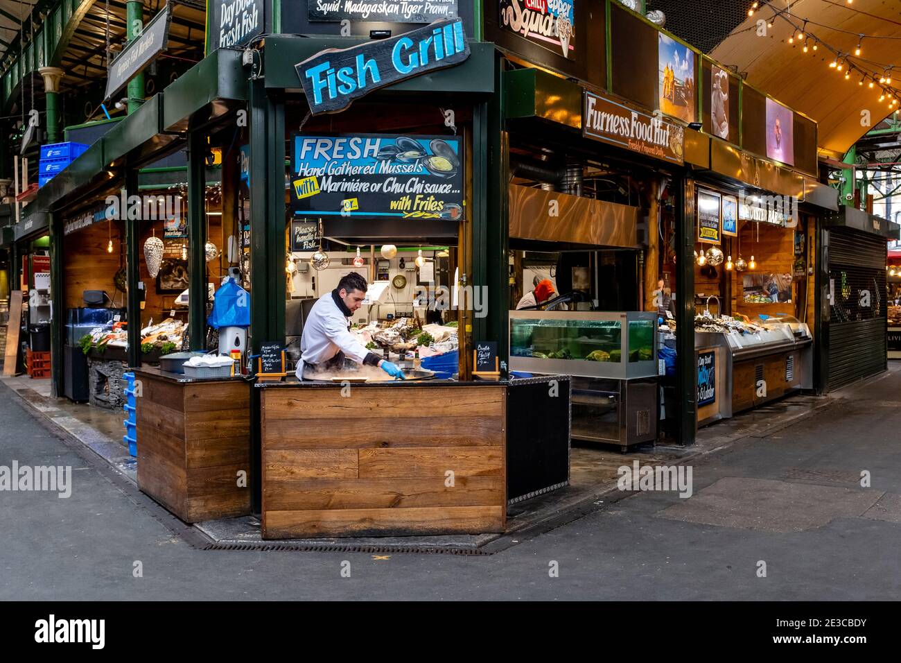 London takeaway shop interior hi-res stock photography and images - Alamy