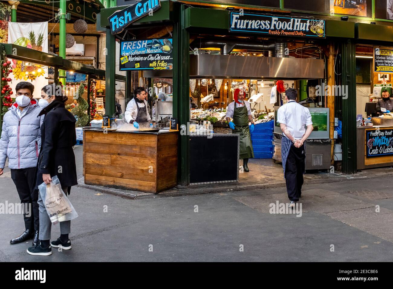 A Food Shop Inside Borough Market, London, UK Stock Photo - Alamy