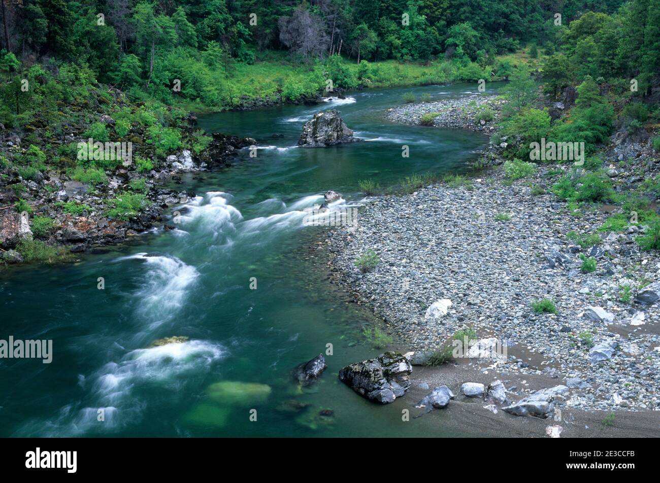 Illinois Wild & Scenic River at Store Gulch, Siskiyou National Forest ...