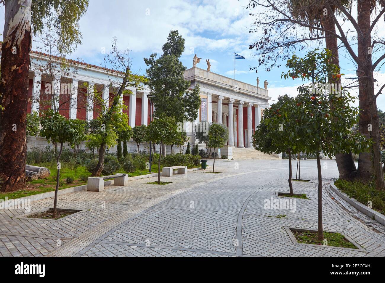 national archaeological museum athens Stock Photo - Alamy
