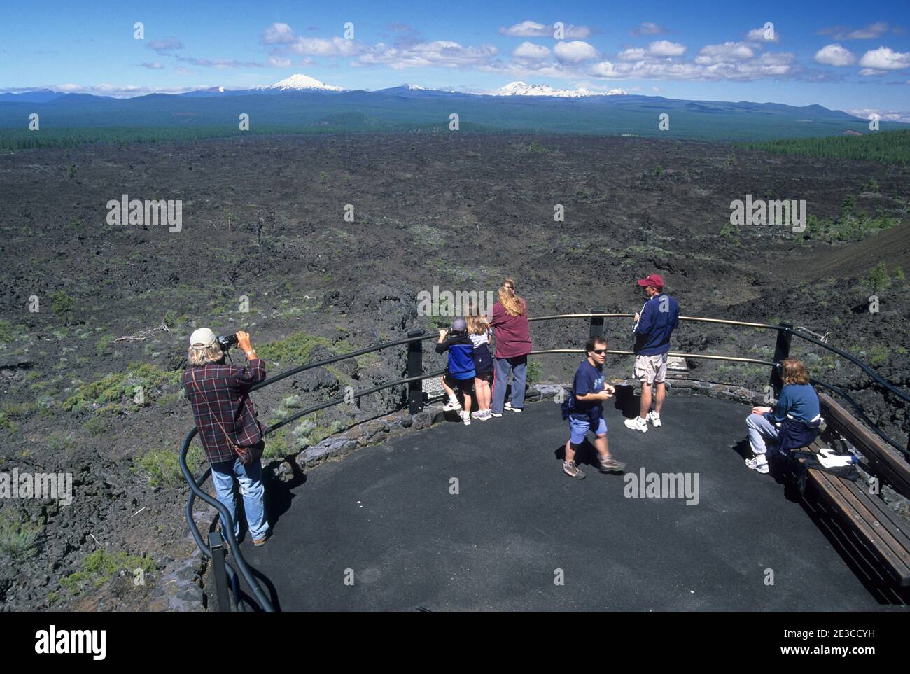 Phil Brogan Viewpoint on Trail of the Molten Land, Newberry National ...
