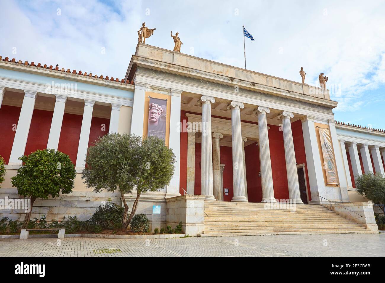 national archaeological museum athens Stock Photo - Alamy