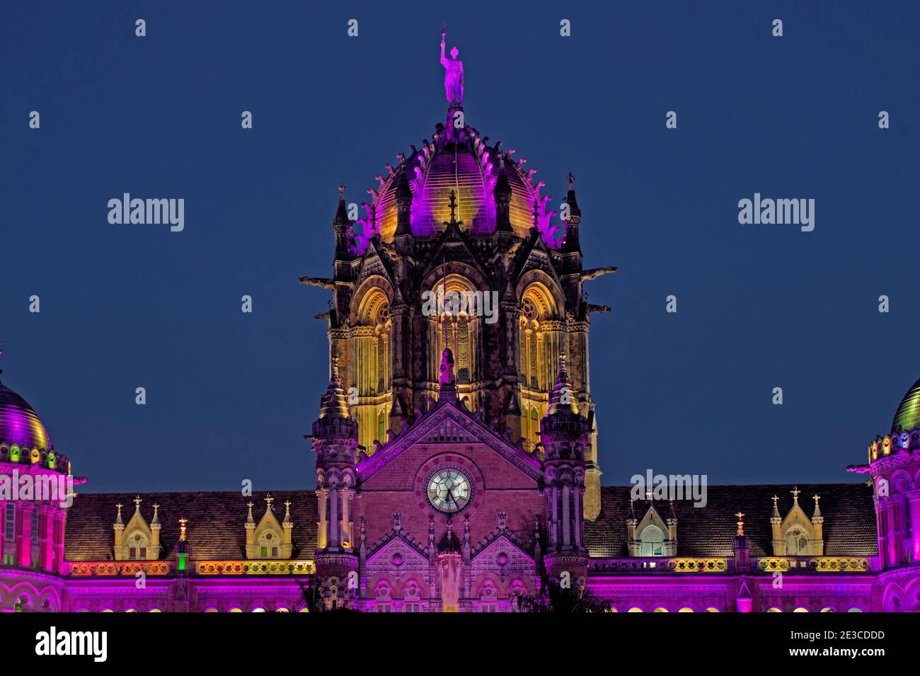 Victoria terminus vt now chhatrapati shivaji terminus cst railway ...