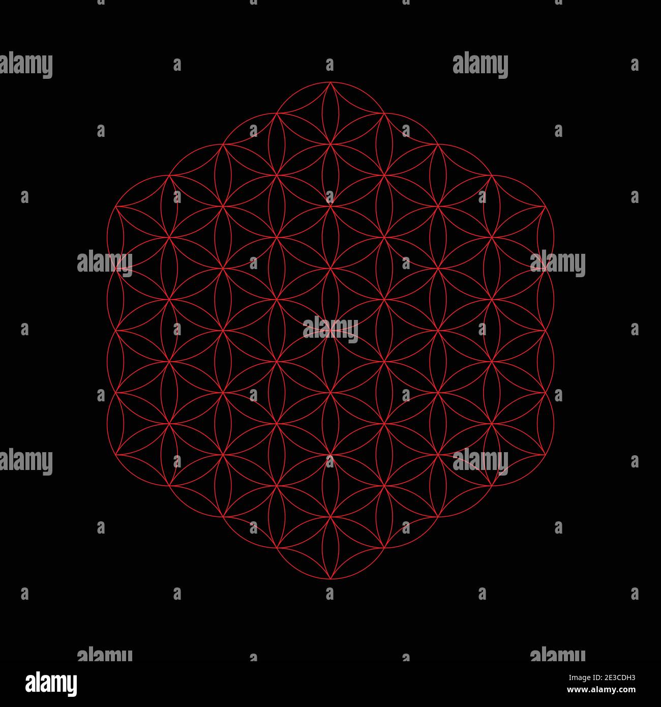 Flower of life background Stock Vector Image & Art - Alamy