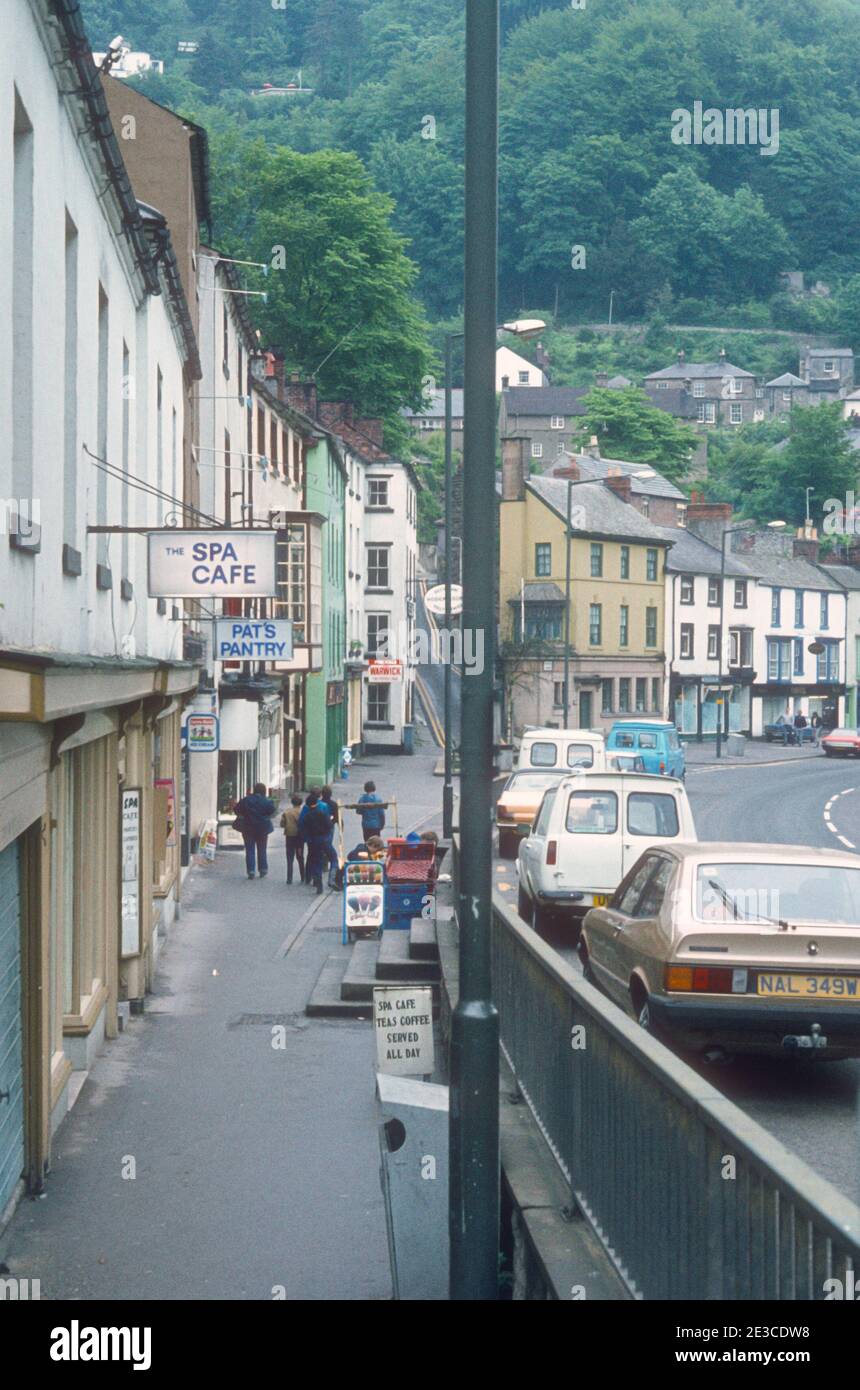 Matlock bath 1981 Matlock Bath Derby Road (A6) Derbyshire 1981 Traffic ...