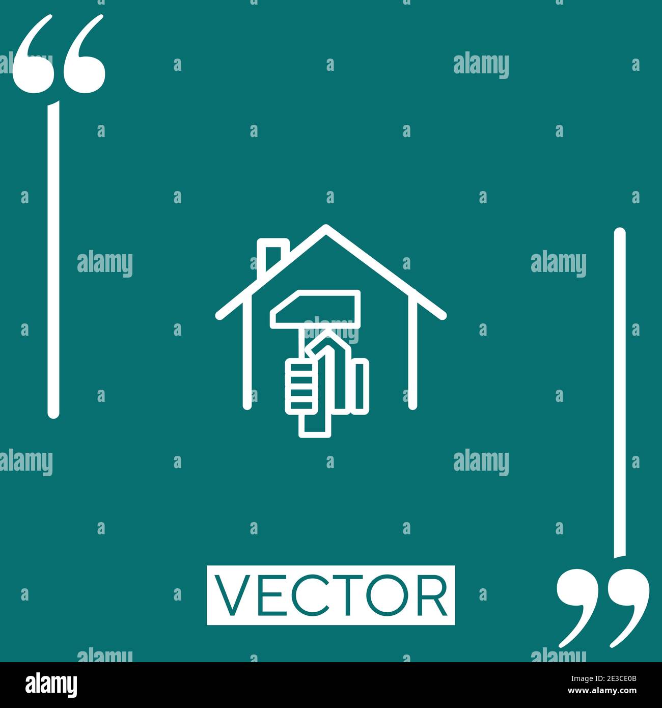 Inside court house Stock Vector Images - Alamy