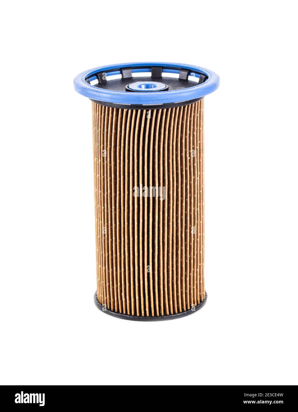 Dirty spent fuel car filter on white background, isolate. Concept of ...