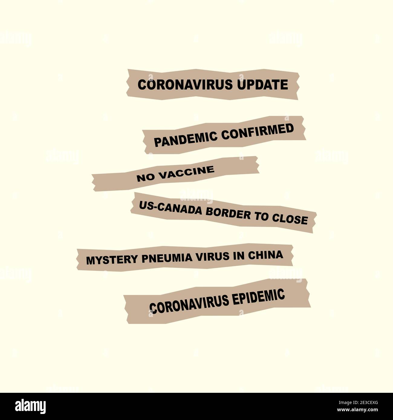 Newspaper titles Stock Vector Images - Alamy