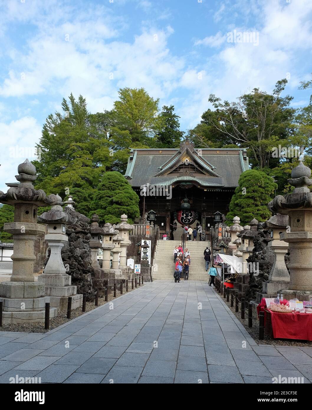 The entrance to the Shinsho-ji temple complex in Narita, Japan Stock ...