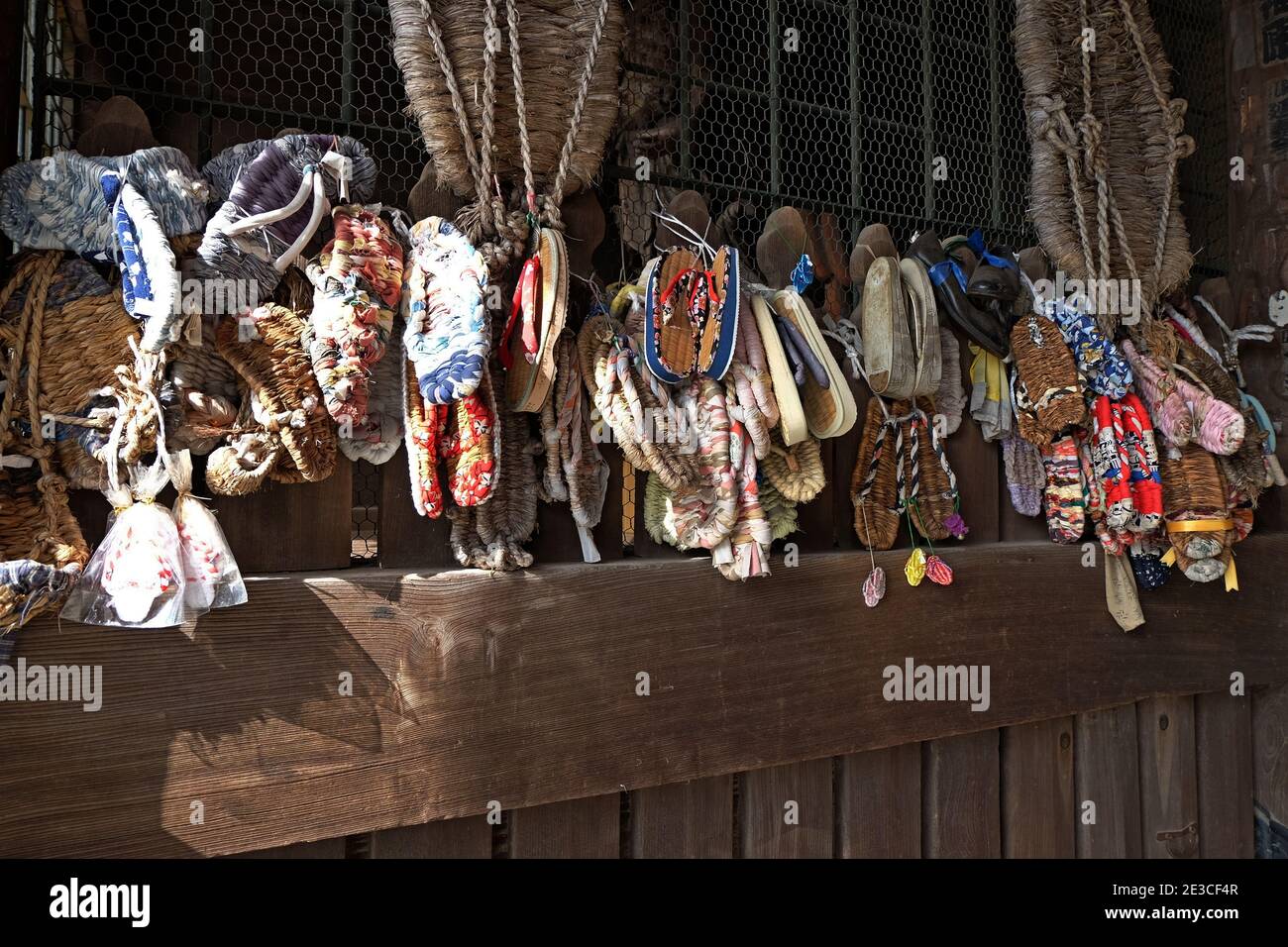 Japanese waraji sandals hi-res stock photography and images - Alamy