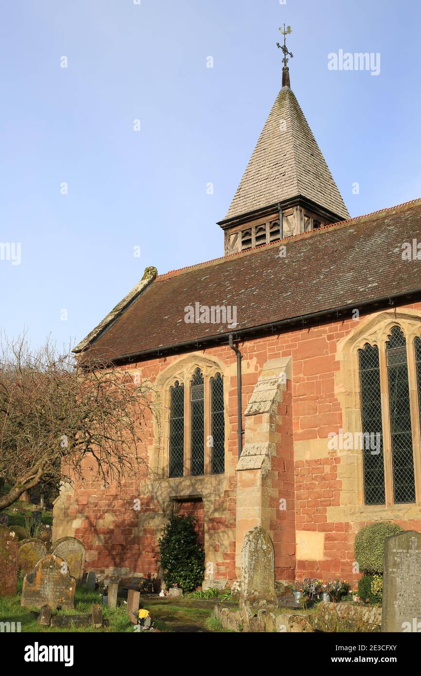 St Leonards parish church, Ribbesford, near Bewdley, Worcestershire ...