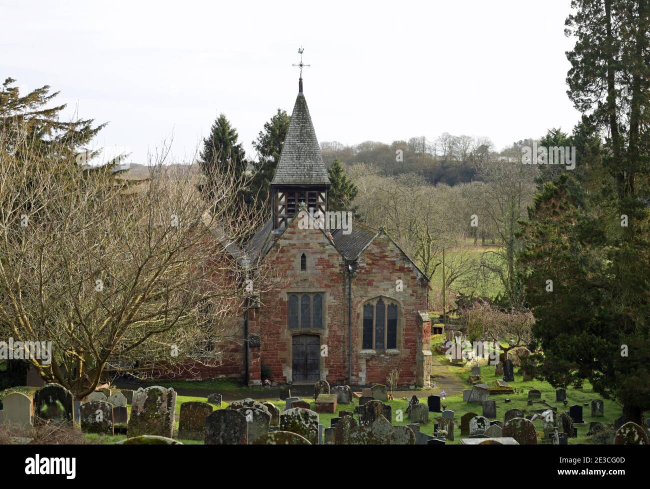St Leonards parish church, Ribbesford, near Bewdley, Worcestershire ...