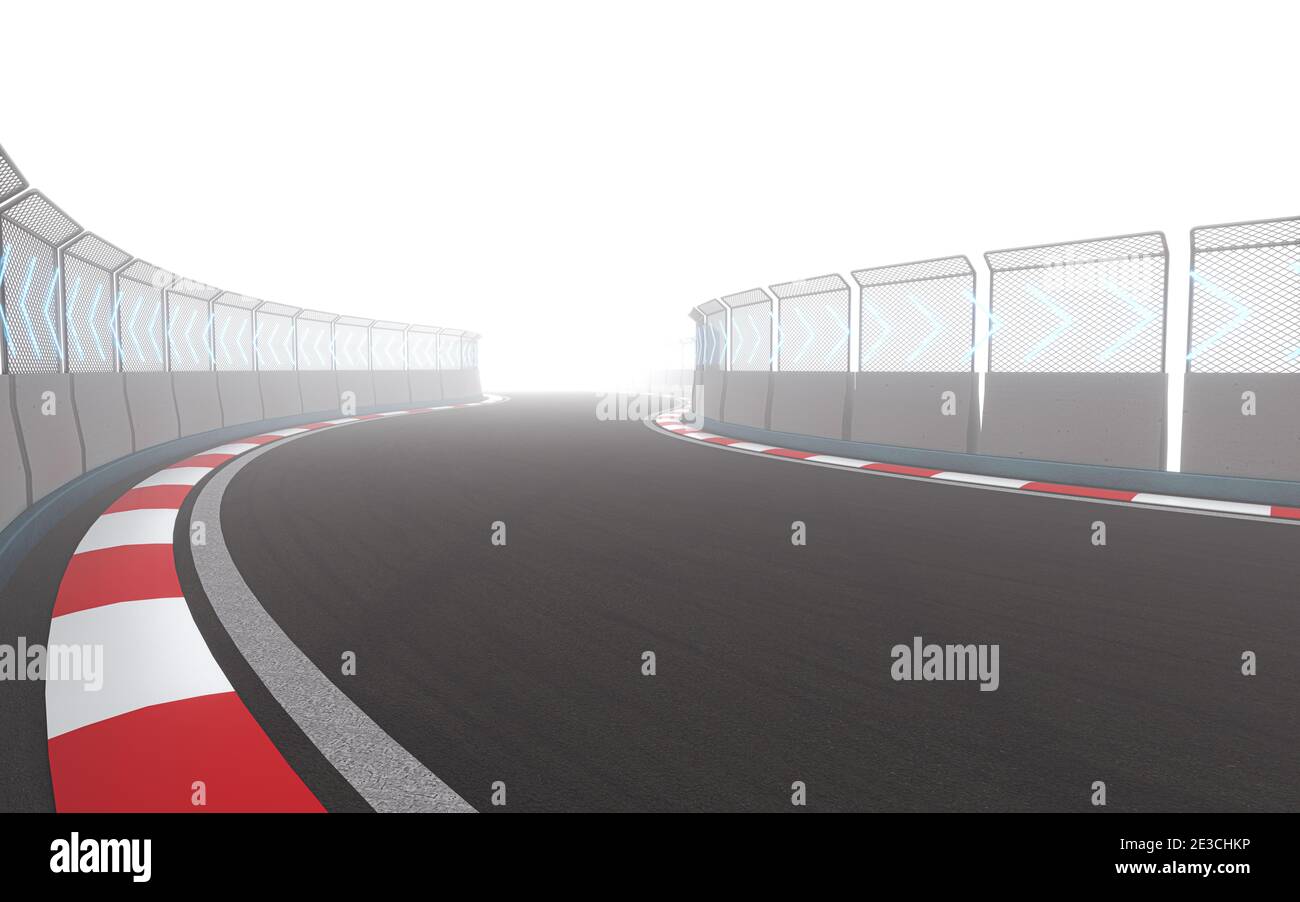 Empty Race Track Wallpaper