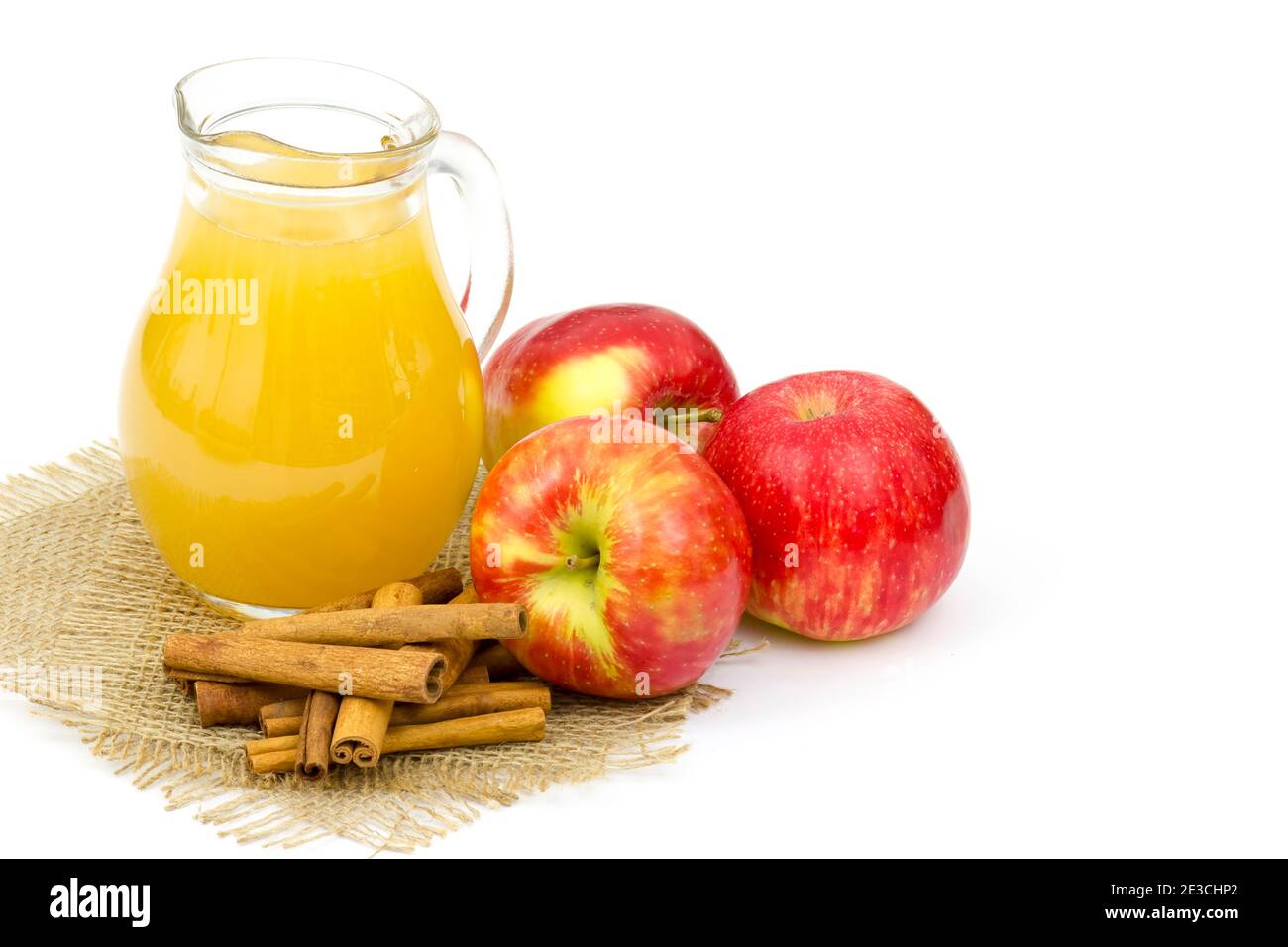 Jug apple juice Cut Out Stock Images & Pictures - Alamy