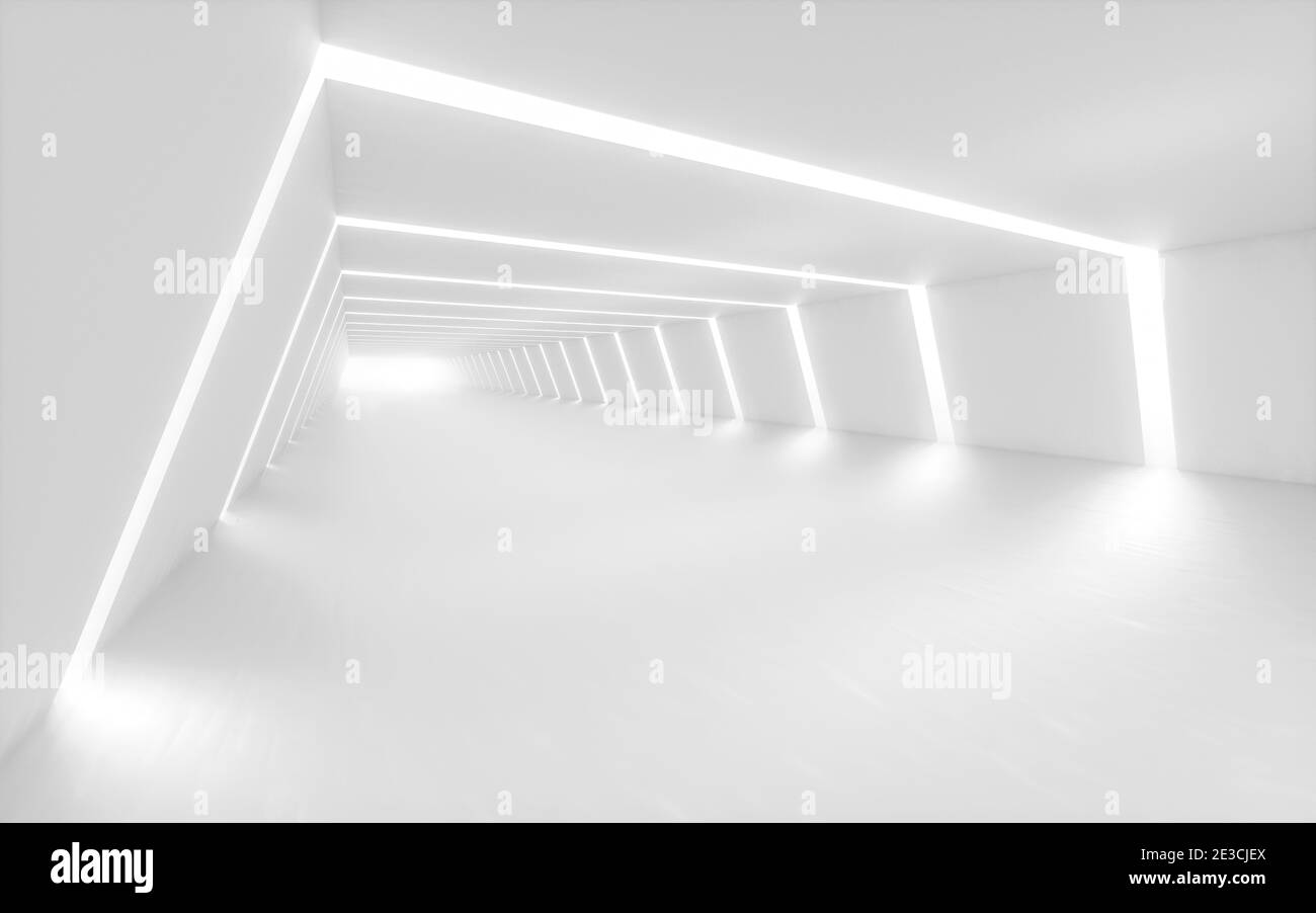 3d tunnel in shape Black and White Stock Photos & Images - Alamy