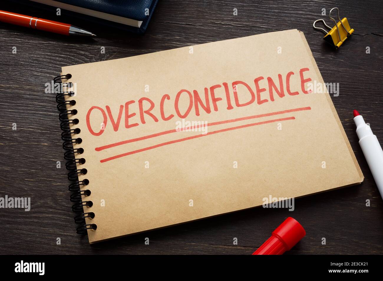 Overconfidence concept hi-res stock photography and images - Alamy