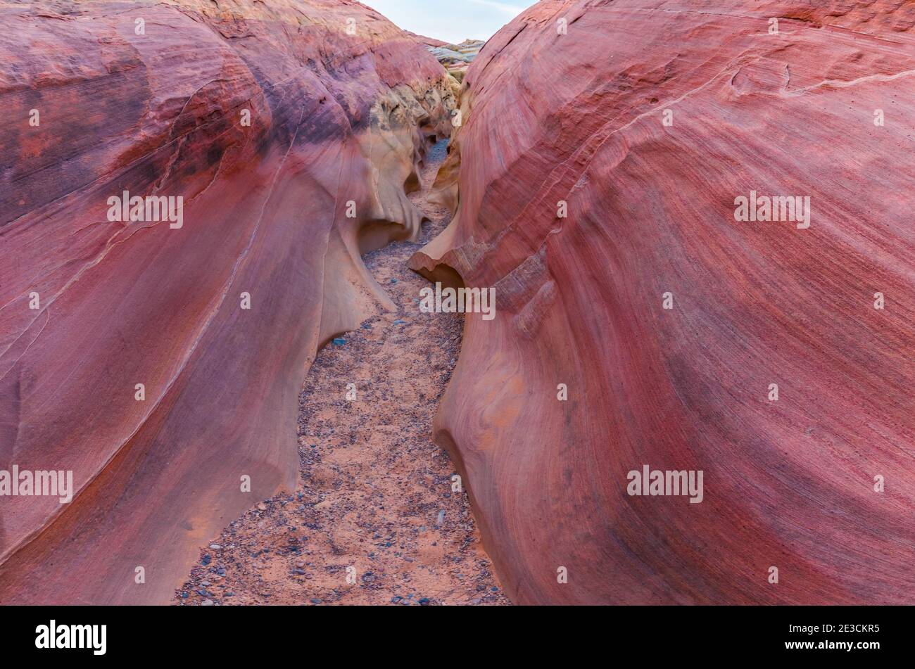 Pastel Canyon On The Kaolin Wash, Valley of Fire State Park, Nevada ...