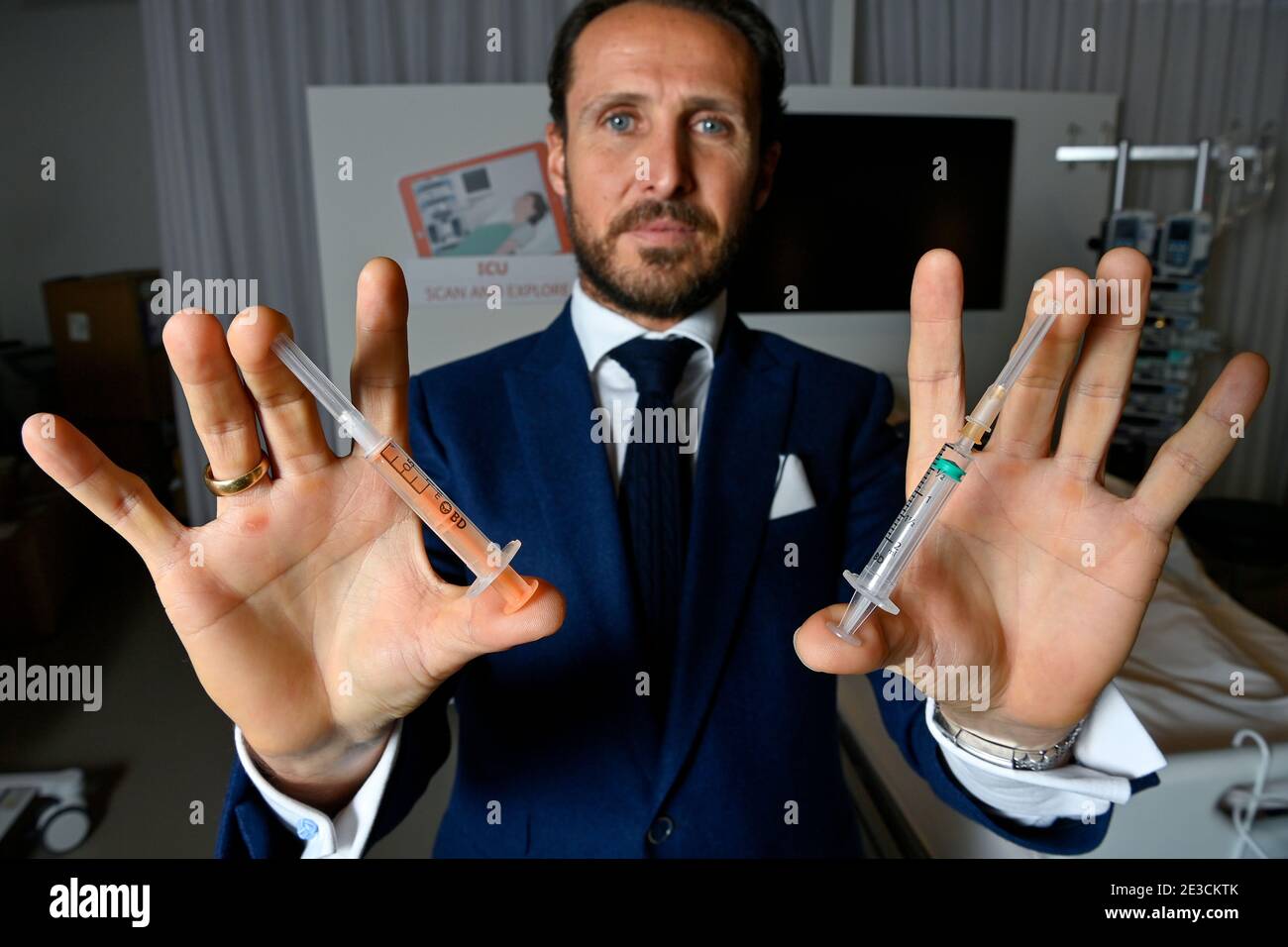 BD Benelux CEO Alexander Alonso pictured at the Benelux headquarters of ...
