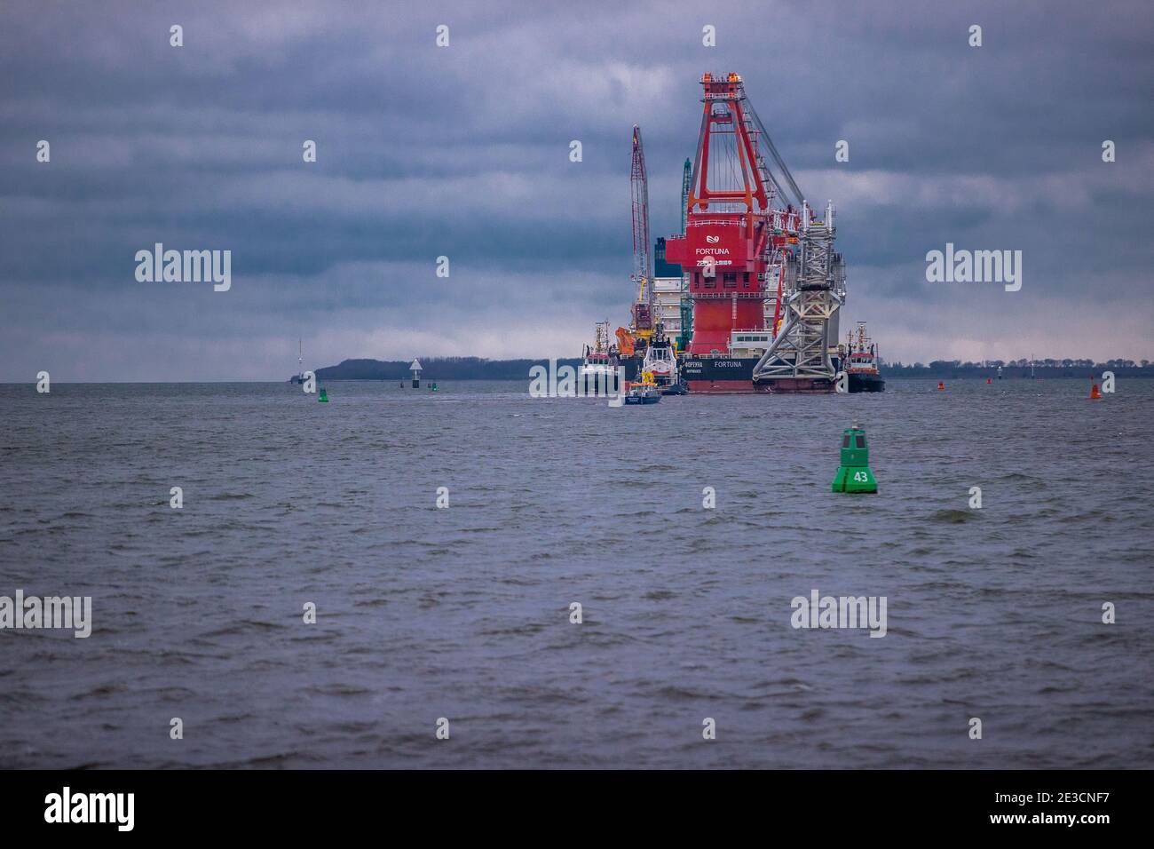 Buoy laying vessel hi-res stock photography and images - Alamy