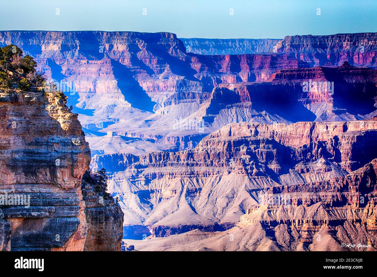 Grand Canyon South Rim Stock Photo - Alamy