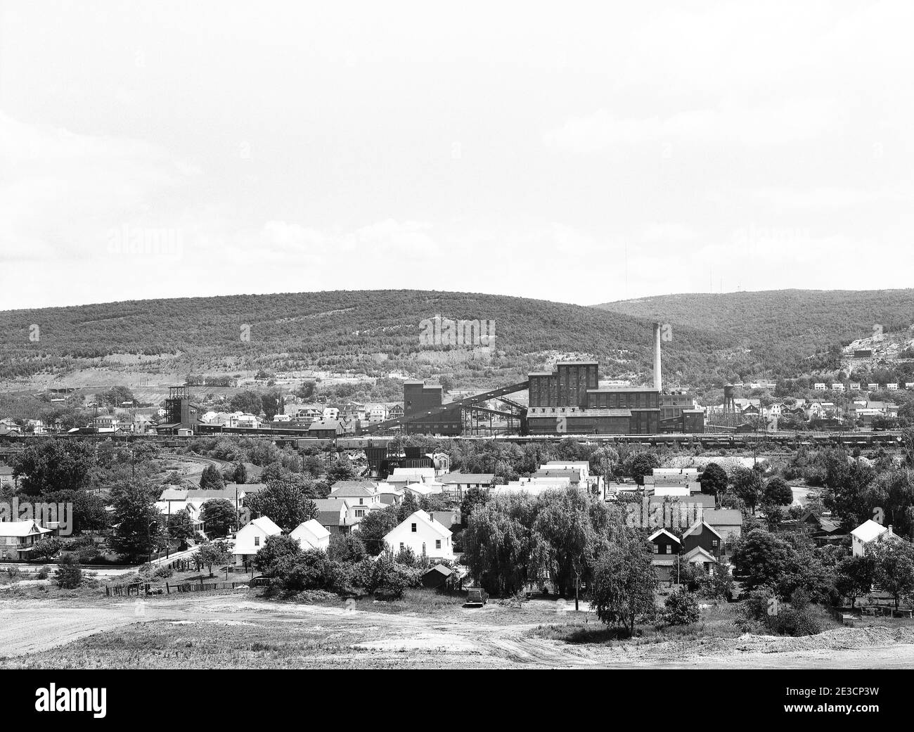 Blue Coal's Huber Breaker was a landmark located in the borough of ...