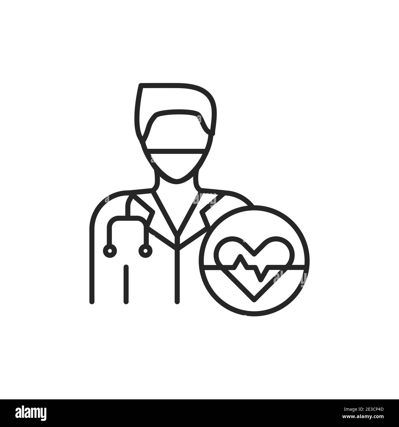 Cardiologist therapist Black and White Stock Photos & Images - Alamy