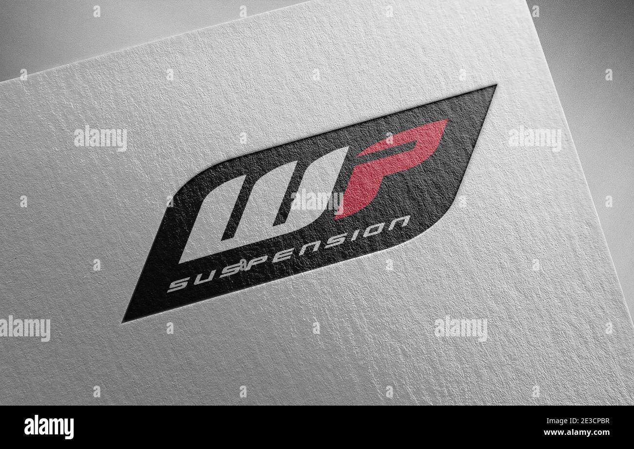 Wp Suspension Logo "WP Suspension" Track And Street Race Sponsor Logo