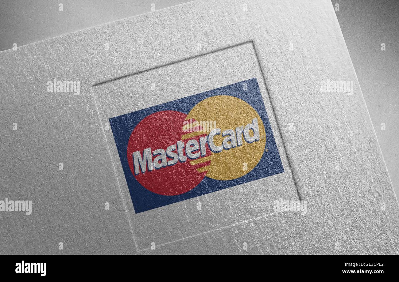 Mastercard logo hi-res stock photography and images - Alamy