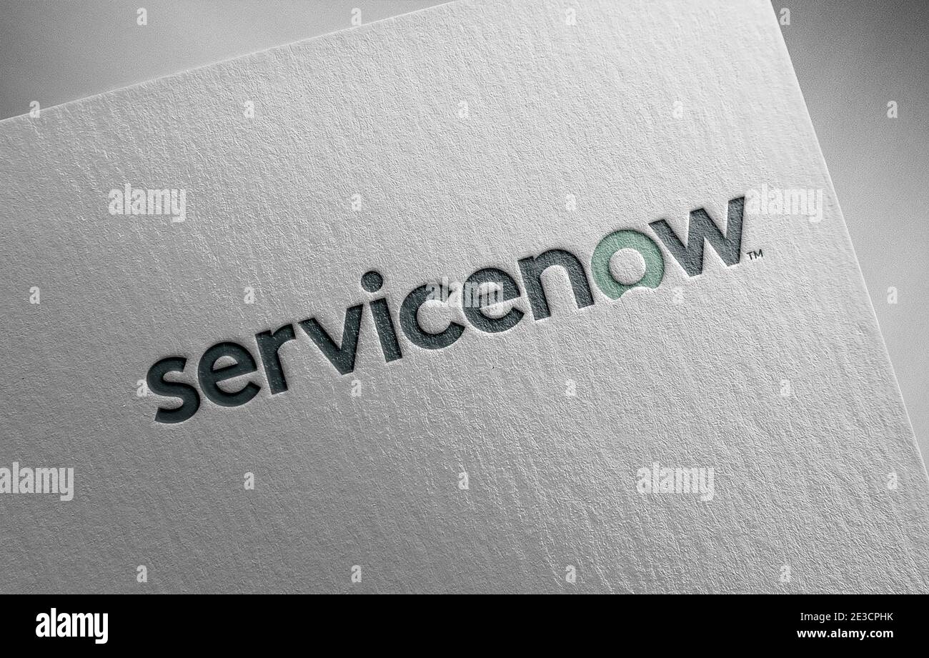 Servicenow logo hi-res stock photography and images - Alamy