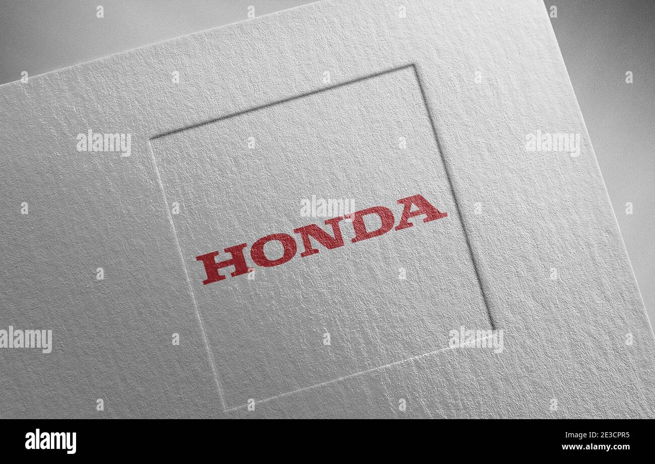 Honda logo hi-res stock photography and images - Alamy