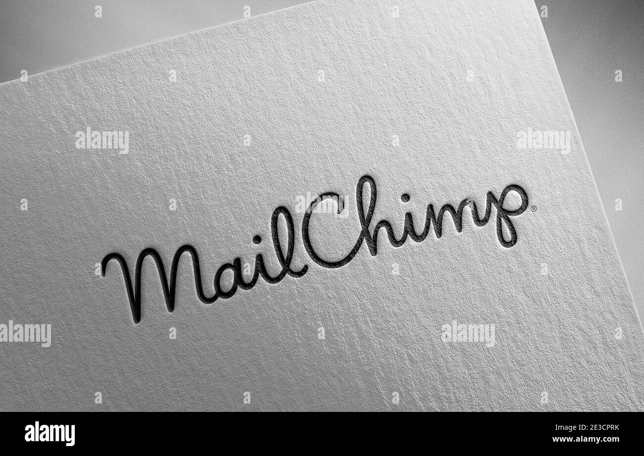 Mailchimp logo hi-res stock photography and images - Alamy