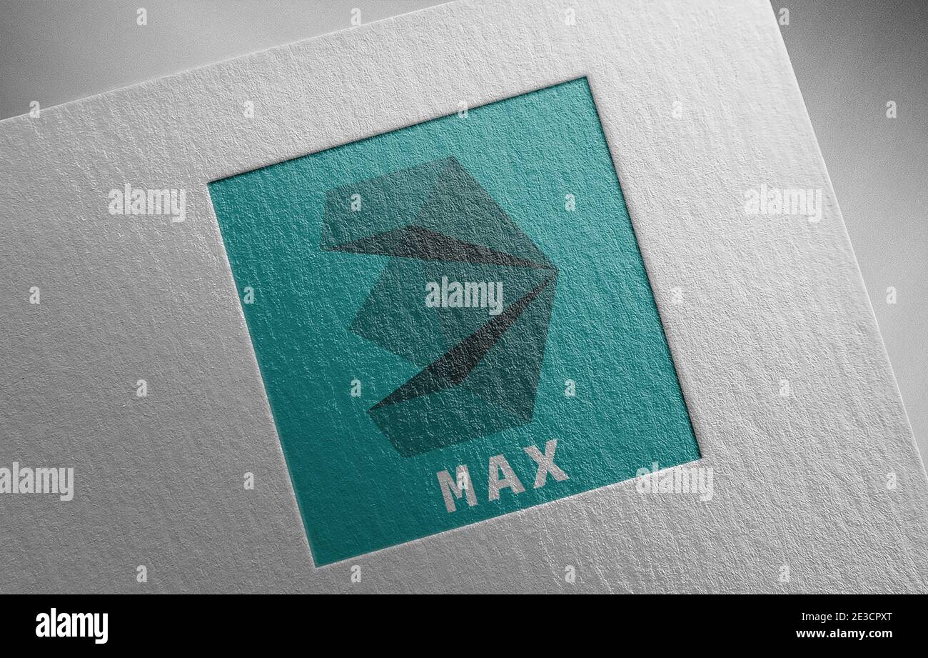 3ds max logo hi-res stock photography and images - Alamy