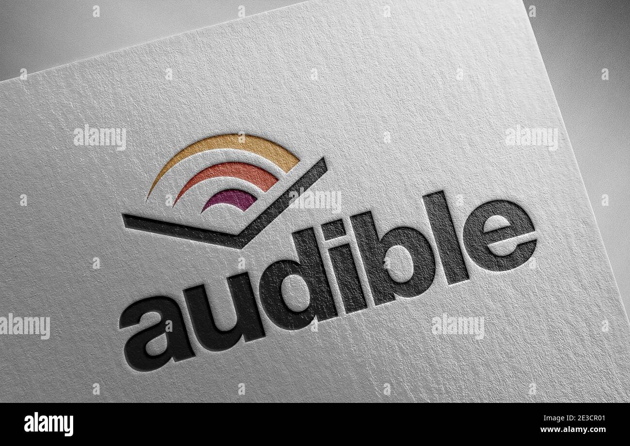 Audible logo hi-res stock photography and images - Alamy