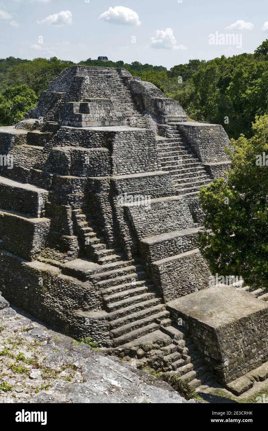 Yaxha, Guatemala, Central America: Ruins/pyramids of the North ...